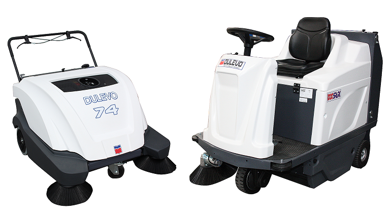 Walk Behind & Ride On Floor Sweeper Machine Hire UK